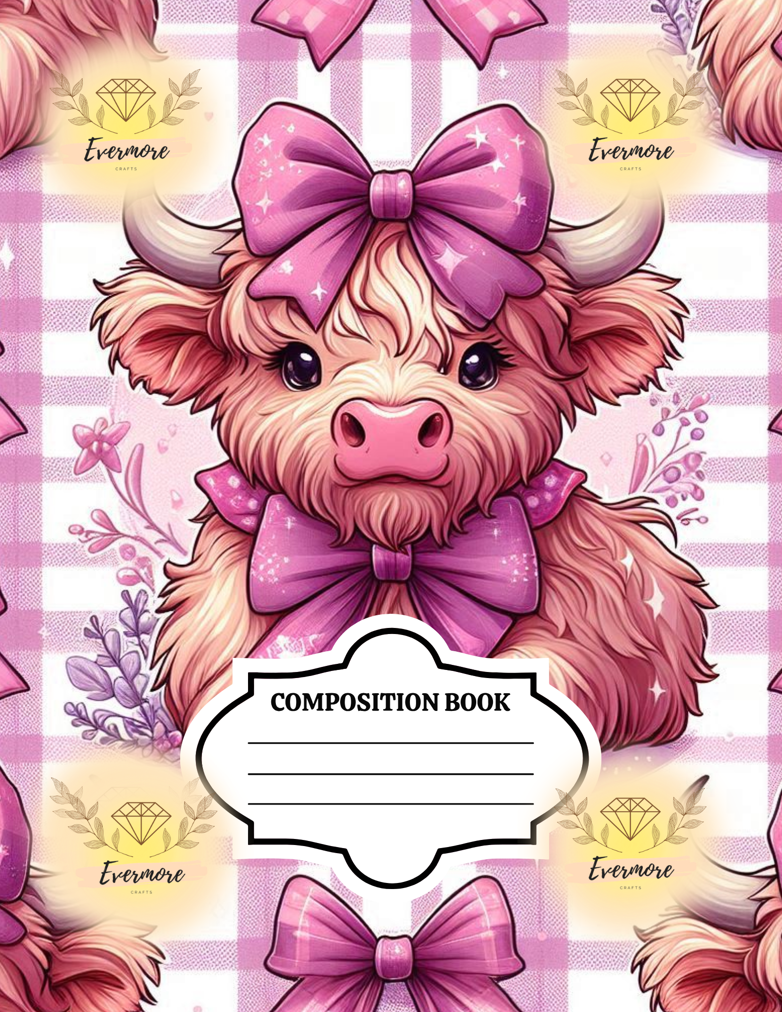 Cow Bow - Digital Download – Evermore Crafts